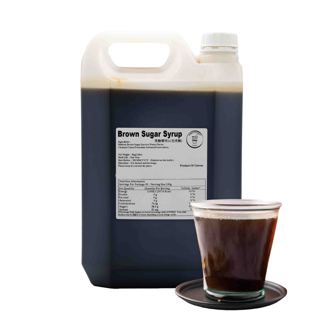 Syrup | Brown Sugar Syrup (5kg) – Bubble Tea Supply Australia